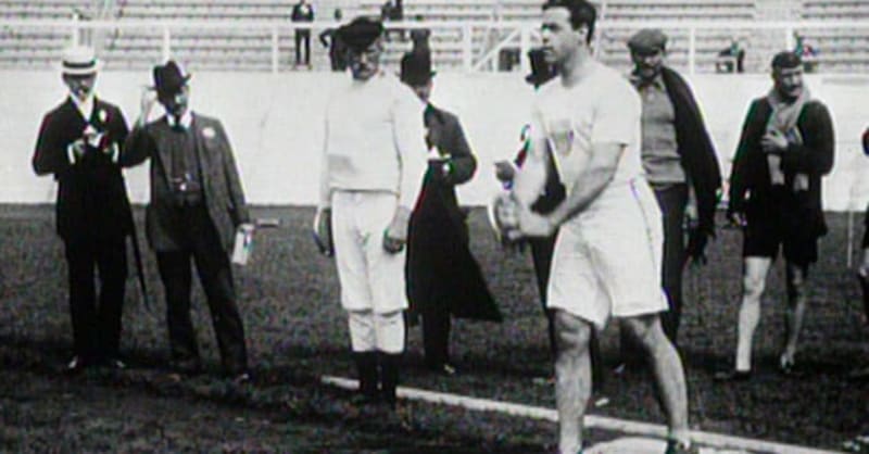 Martin Sheridan Wins the Men's Discus – Athletics | London 1908