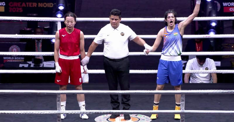 Parveen Hooda edges ahead to take crown | World Boxing Cup Finals 2025 ...