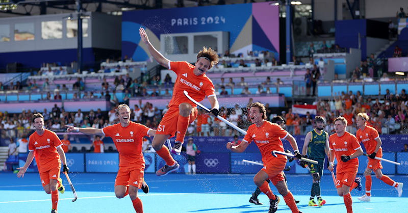 Netherlands win 2-0 against Australia, as they advance to men’s hockey ...