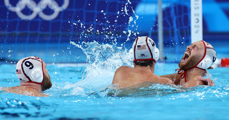 USA beat Australia in men’s water polo quarter-finals at Paris 2024 ...