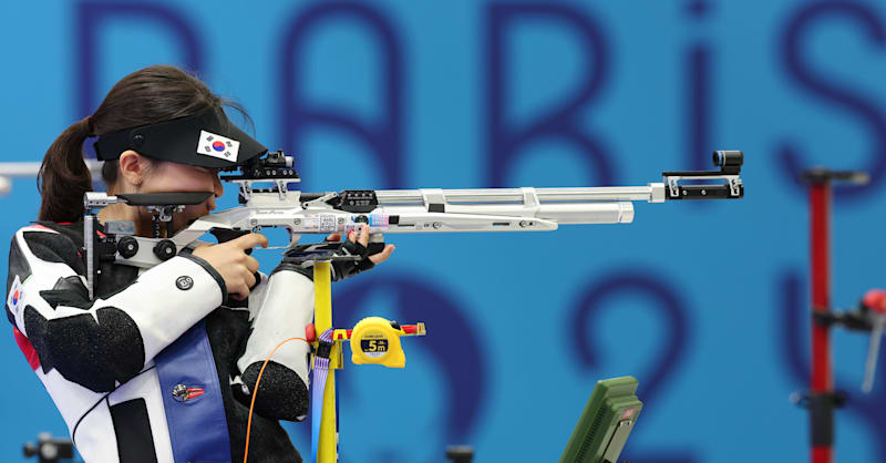 Women's 10m Air Rifle Final | Shooting | Olympic Games Paris 2024