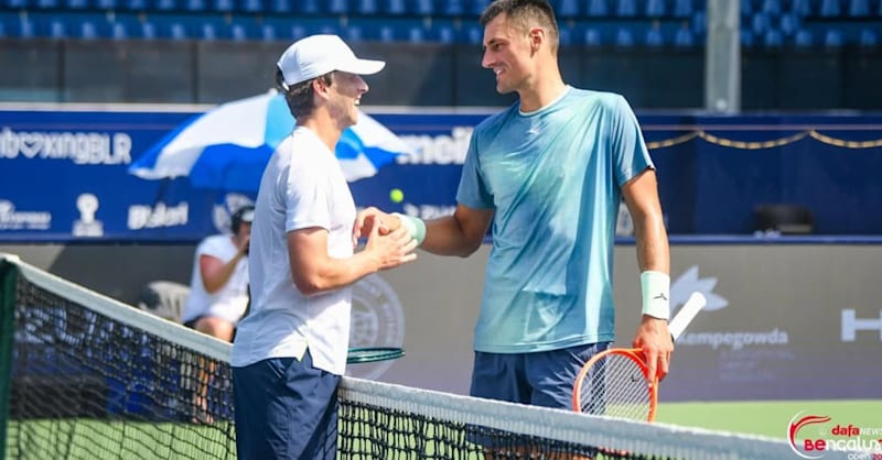 Watch | Bernard Tomic vs Brandon Holt highlights | Bengaluru Open 2025 ...