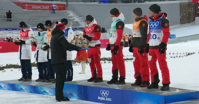 Moments | Beijing 2022 - Gold Medal - Ski Jumping - Men's Team - AUT ...