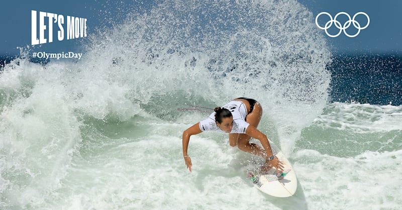 Get ready for Olympic Day! #LetsMove with Johanne Defay