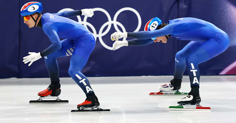Mixed Team Relay Semifinal 1 - Short Track Speed Skating | Winter ...