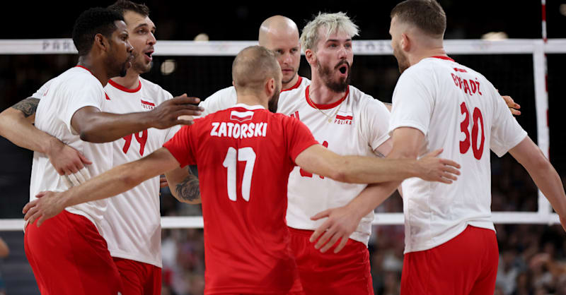 Poland beat USA in the men’s volleyball semi-finals at Paris 2024 ...