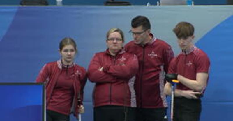 Mixed Doubles Round Robin LAT - CHN | Curling | Highlights | Winter ...