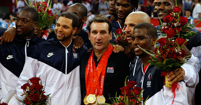 Coach K relives golden Olympic journey with Team USA Basketball