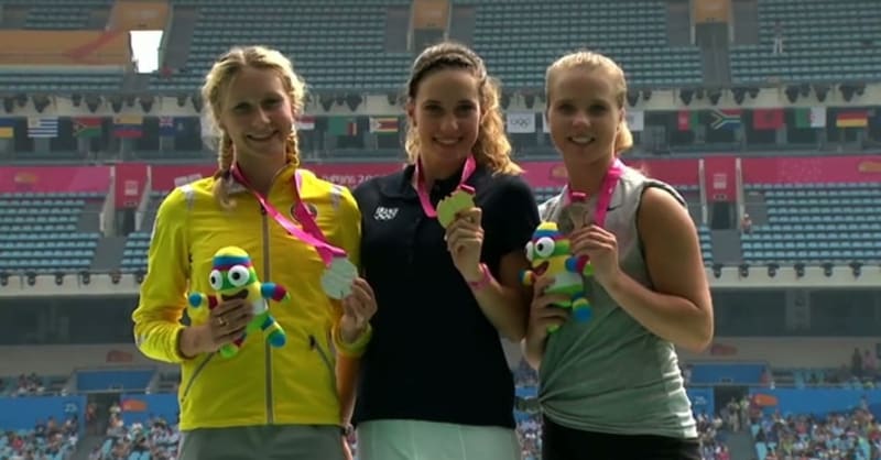 Laura Valette Wins 100m Hurdles Gold - Athletics | Nanjing 2014