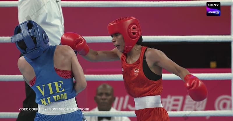 Nikhat Zareen vs Nguyen Thi Tam: Asian Games 2023 boxing highlights