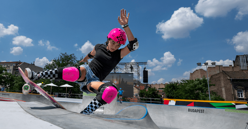 Arisa Trew’s highlights: Women’s park skateboarding semi final at OQS ...