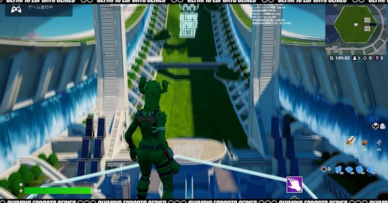 First look! This is the map for the finals of shooting featuring Fortnite in the Olympic Esports ...