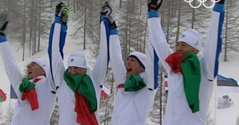 Italian Quartet Wins Italy's 3rd Gold in Turin