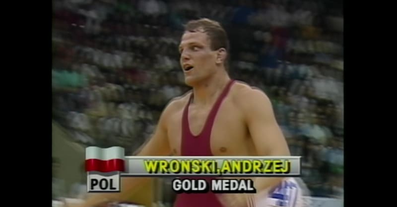 Andrzej Wronski in Seoul 1988