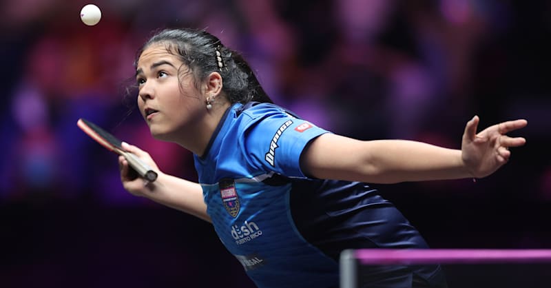 Table Tennis: Wondering why Puerto Rico's Adriana Diaz is fluent in ...