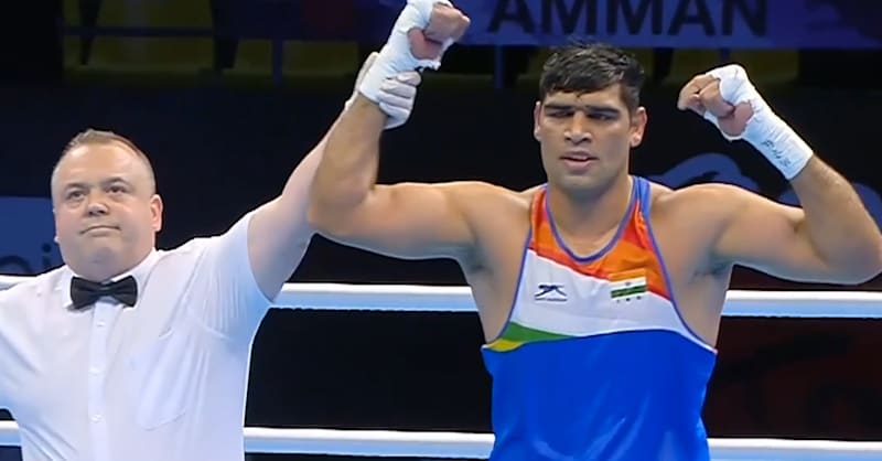 Watch: Satish Kumar serves up Olympic spot