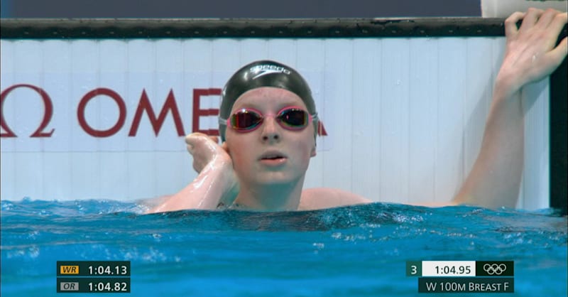 Medal Moment | Tokyo 2020: Swimming 100m Breaststroke - L Jacoby (USA)