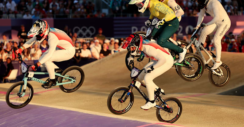 Men Semifinals Run 2 | Cycling BMX Racing | Olympic Games Paris 2024