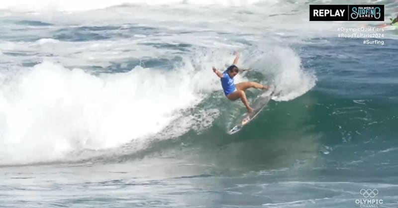 Sky Brown highlights: ISA World Surfing Games 2024 repechage heats