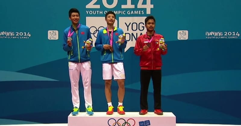Shi Yuqi Wins Men's Gold - Badminton | Nanjing 2014