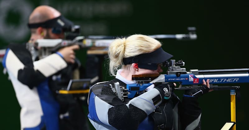 Shooting | Mixed Team's 10m Air Rifle Final | World Cup Rifle / Pistol ...