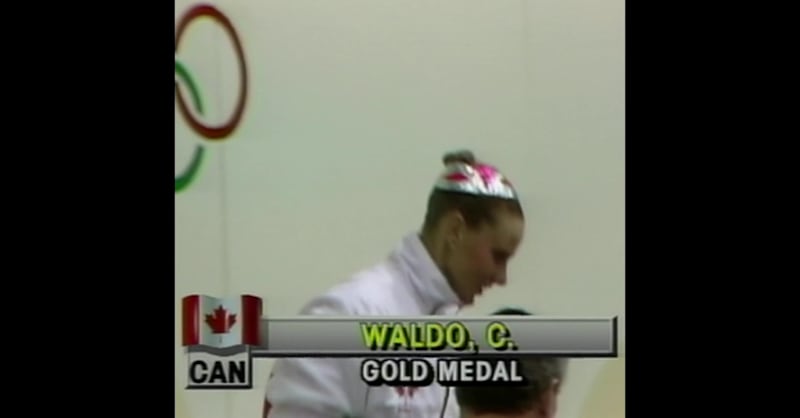 Carolyn Waldo in Seoul 1988