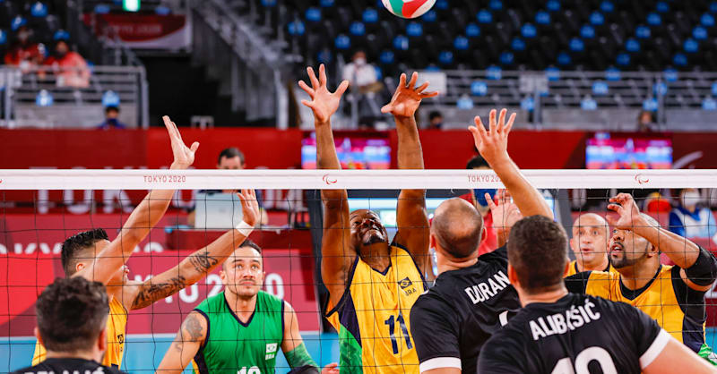 Sitting Volleyball photos - Day 11