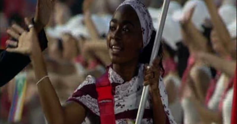 Comoros' Parade During the Opening Ceremony | Beijing 2008