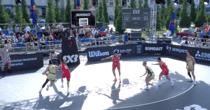 3x3 Basketball | Australia-China | Women’s Series | Sumgait ...