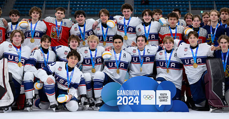 Men's 6-Team Gold Medal Game CZE - USA | Ice Hockey | Winter Youth ...