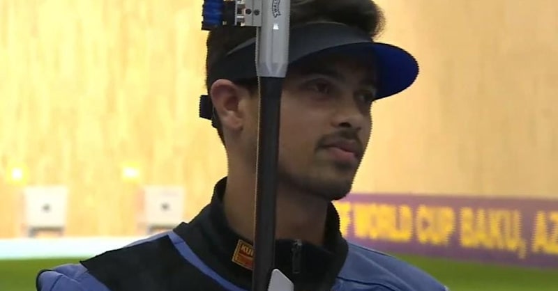 Watch: Swapnil Kusale earns India a shooting spot at Paris 2024 ...