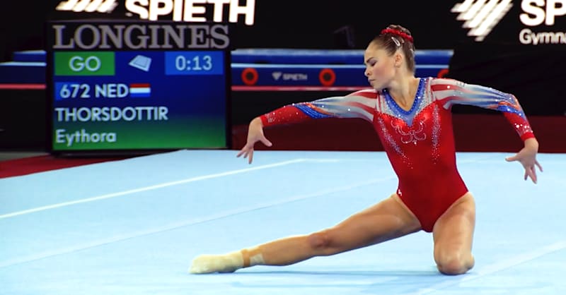 Eythora Thorsdottir: The Olympian hoping gymnastics will "touch souls"