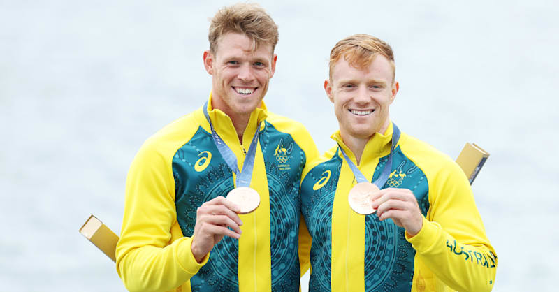 Australia's Jean van der Westhuyzen, Tom Green win bronze in Paris 2024 ...
