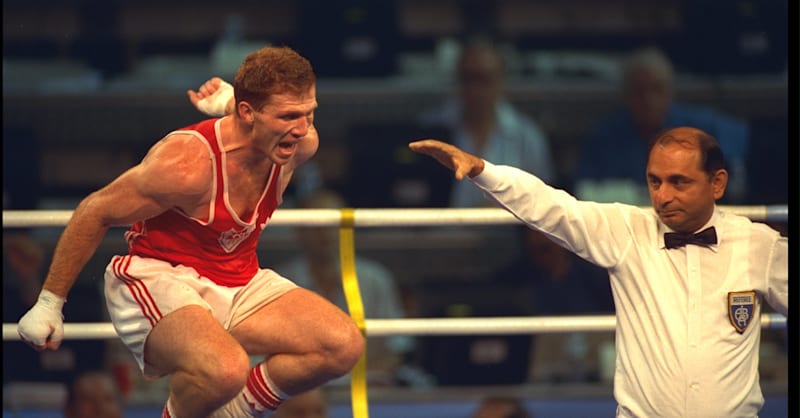 1992: Boxer Michael Carruth secures historic gold
