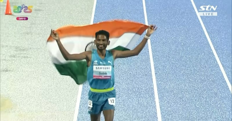 Avinash Sable wins 3000m steeplechase gold medal at Asian Athletics ...