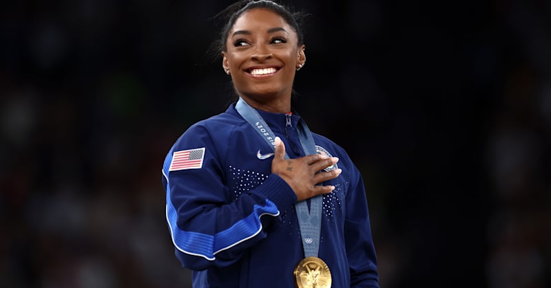 Rebeca Andrade - Women's Floor Exercise | Gold Medal Highlights ...