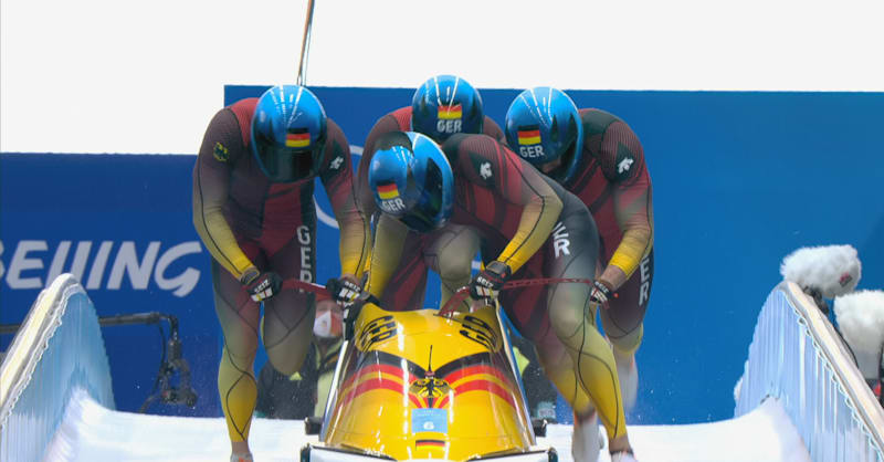 Bobsleigh 4-Man Silver Medal | Beijing 2022 Replays