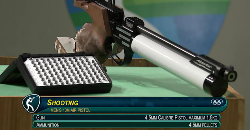 Shooting: Men's 10m Air Pistol Qual and Final | Rio 2016 Replays