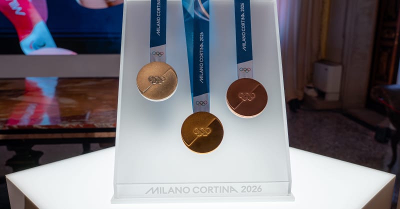 The Milano Cortina 2026 medals were unveiled in Venice on 15 July 2025