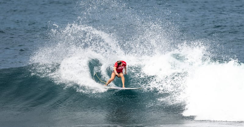 ISA World Surfing Games 2024 highlights: Women's Top 5 Waves of Day 2