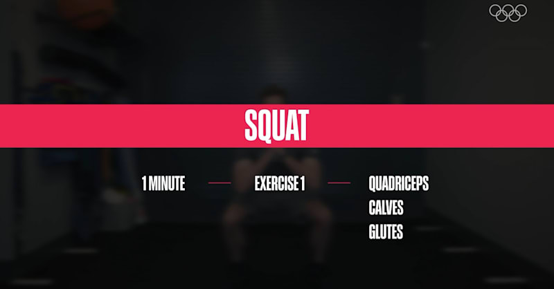 Let's Move with Pau Gasol - Olympic Day Workout Exercise