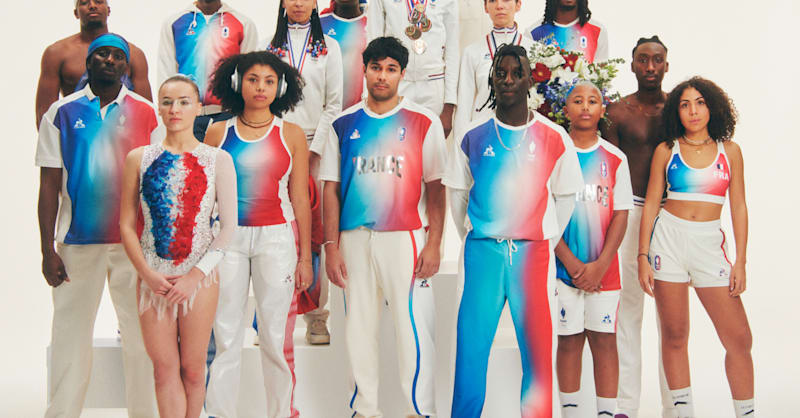 Official French kit for French team at Olympic and Paralympic Games ...