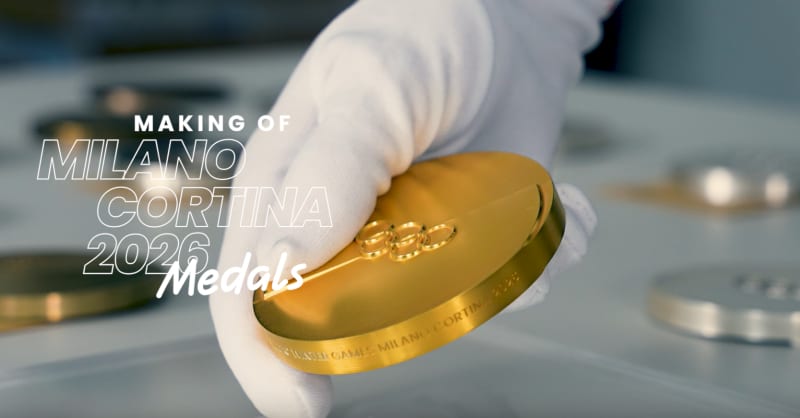 Behind the scenes: how the medals for the Milano Cortina 2026 Olympic ...