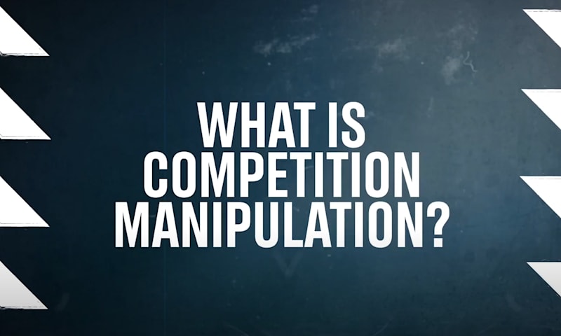 What is competition manipulation?