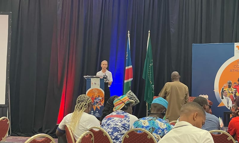 Gaby Ahrens: Supporting Africa’s next generation at the ANOCA Athletes ...