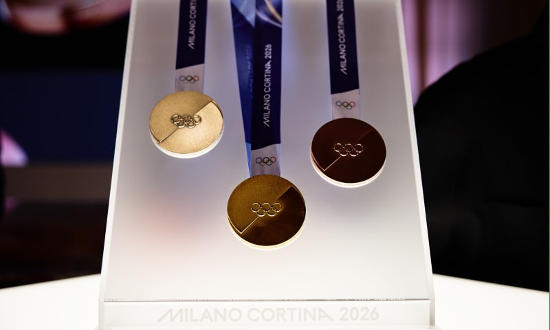 Check out the medals up to be awarded at Milano Cortina 2026