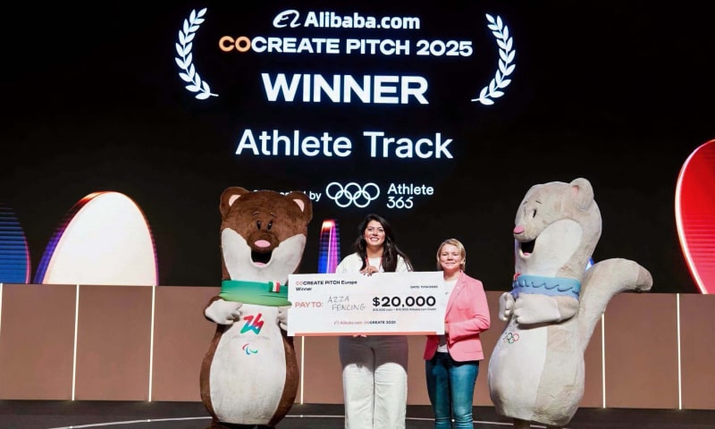 Athletes showcase business ideas at Alibaba.com CoCreate Pitch final